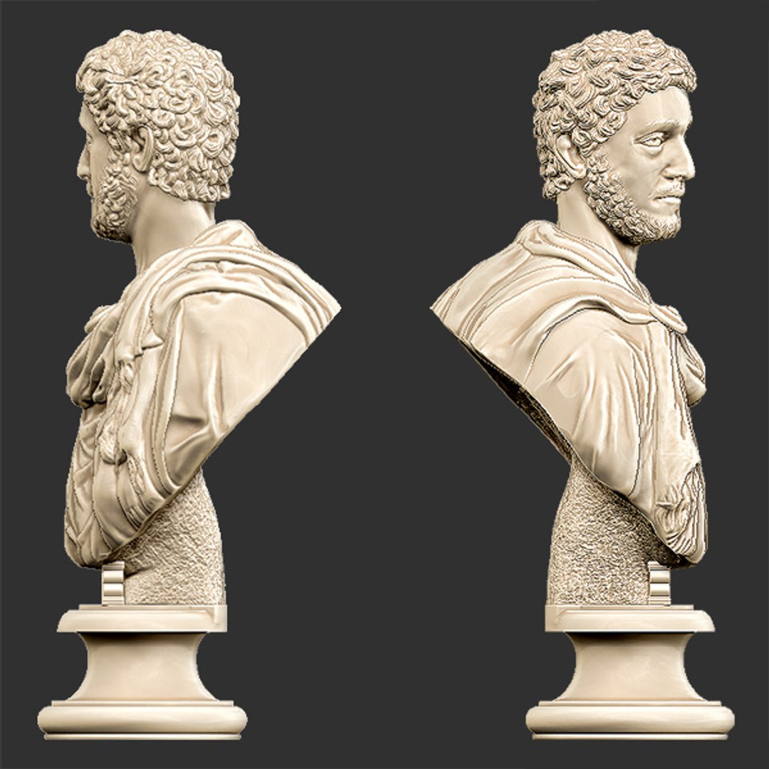 3d Printable Commodus Emperor Model
