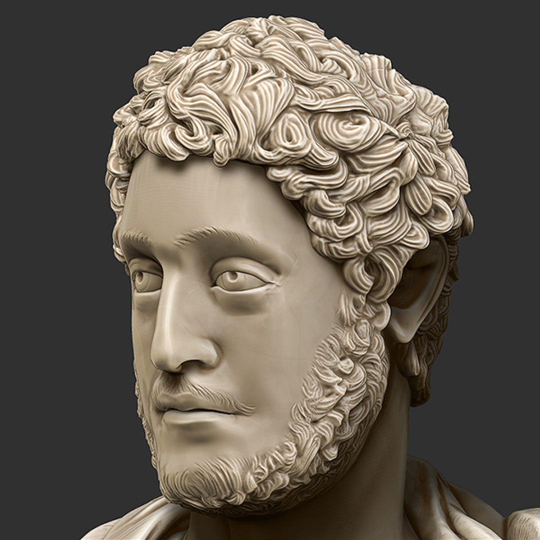 3d Printable Commodus Emperor Model