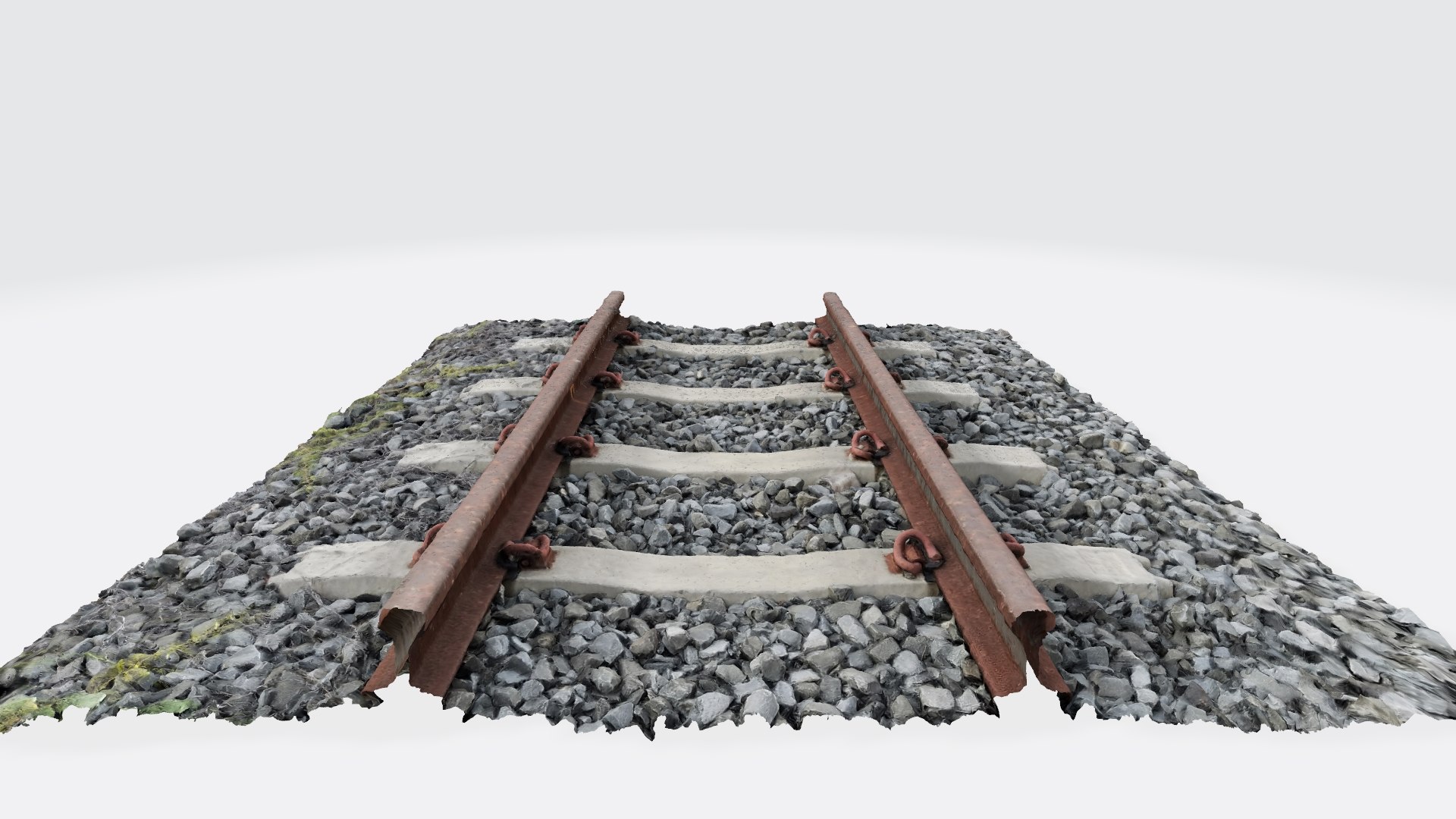 Train Rail 3D Model - TurboSquid 1798364