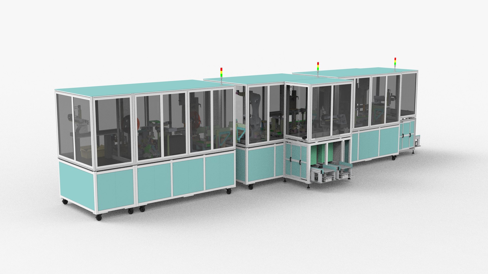 Automated Medical Assembly Equipment 3D Model - TurboSquid 1821999