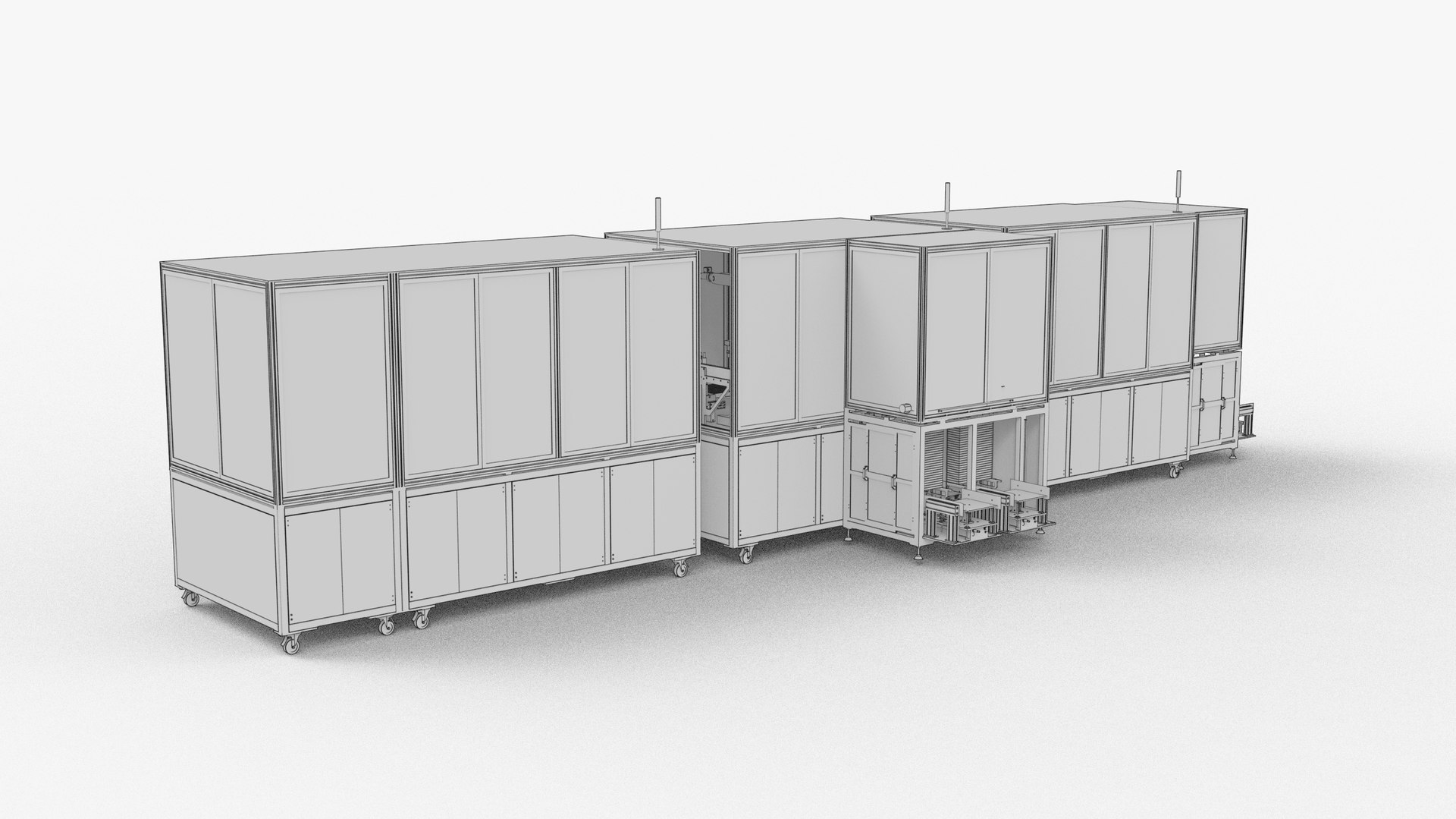 Automated Medical Assembly Equipment 3D Model - TurboSquid 1821999