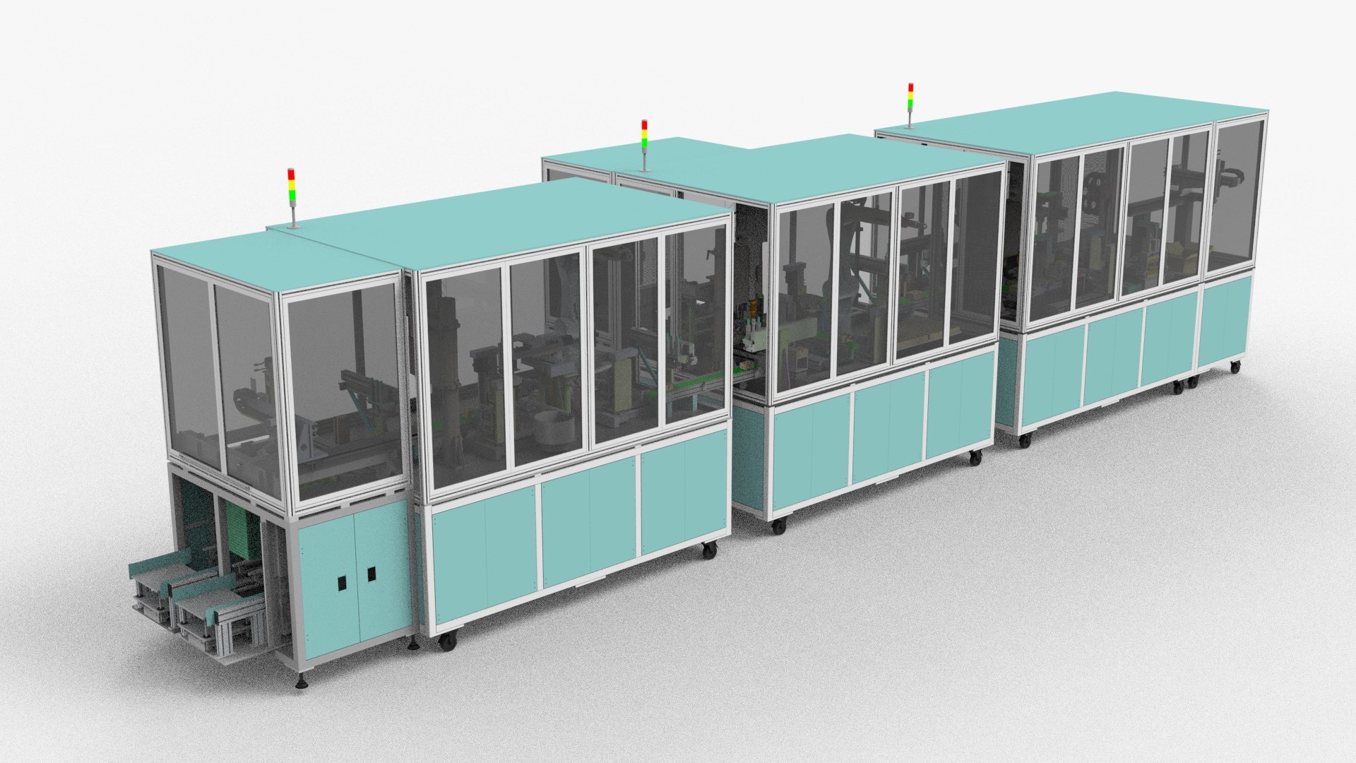 Automated Medical Assembly Equipment 3D Model - TurboSquid 1821999