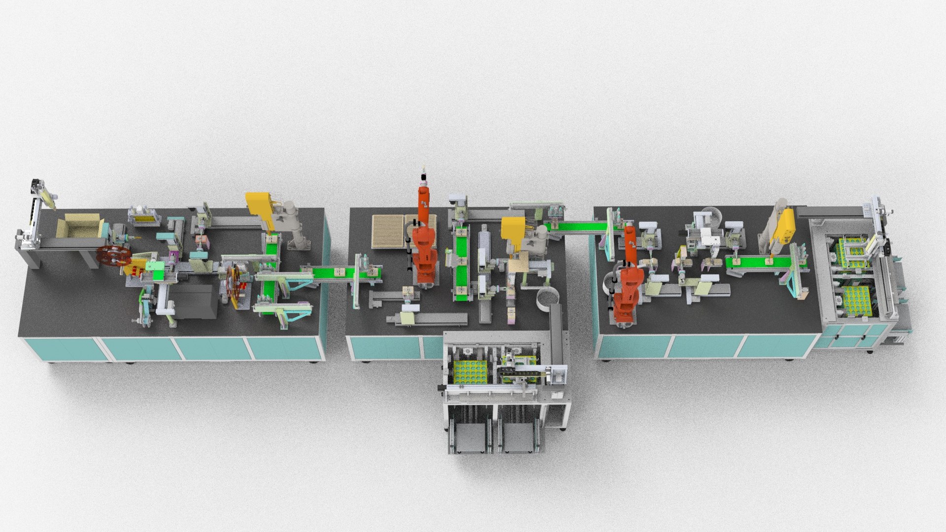 Automated Medical Assembly Equipment 3D Model - TurboSquid 1821999