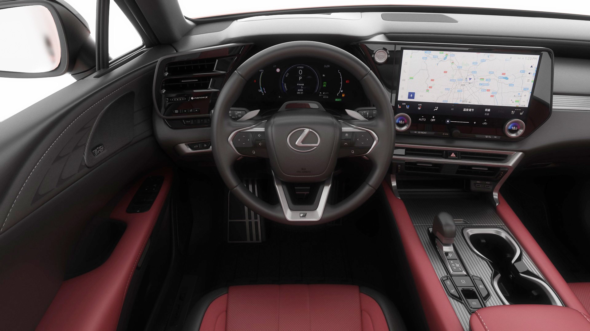 Lexus RX500 F-sport 2023 3D model - TurboSquid 2167727