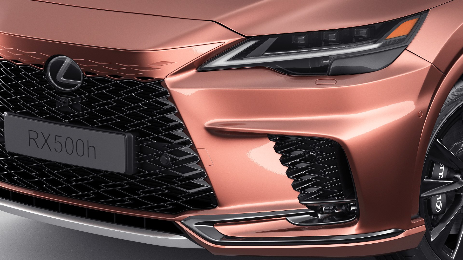 Lexus RX500 F-sport 2023 3D model - TurboSquid 2167727