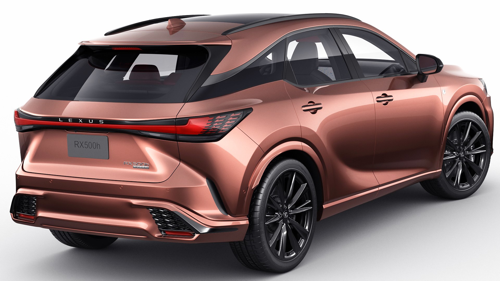 Lexus RX500 F-sport 2023 3D model - TurboSquid 2167727