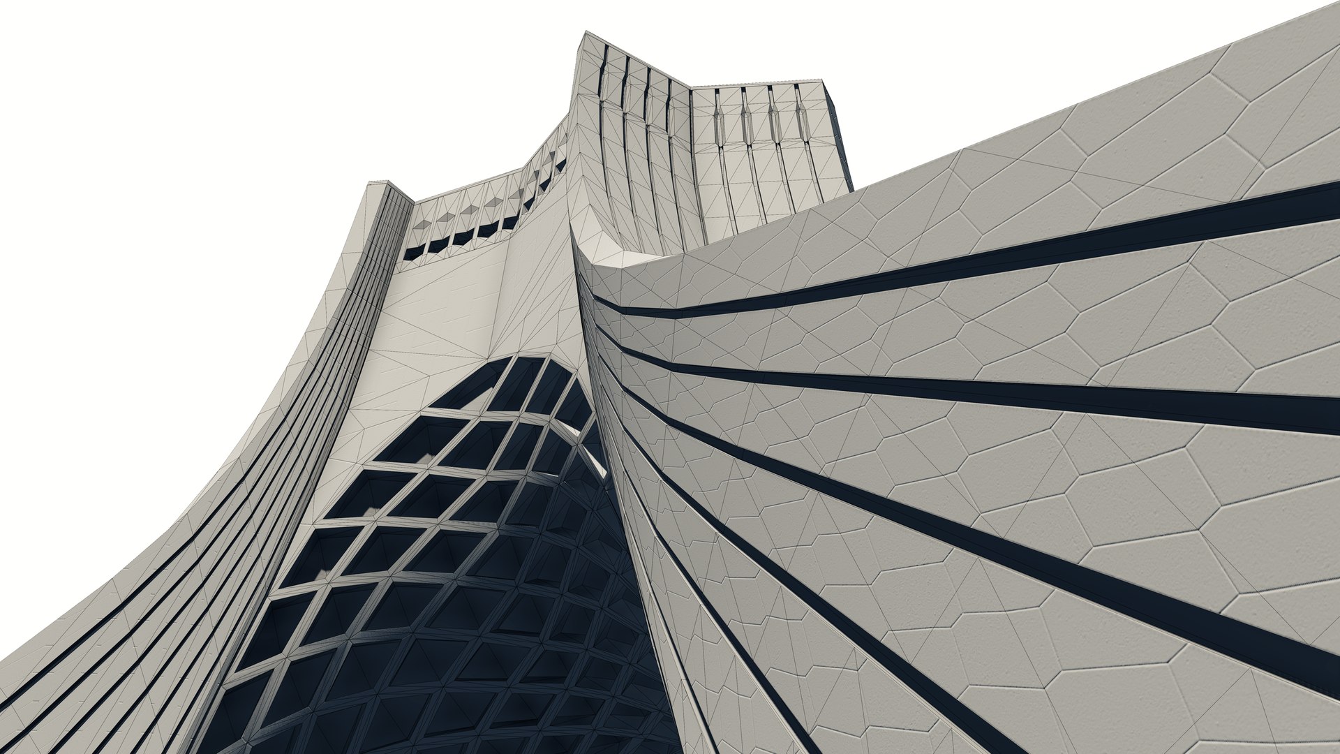 Azadi Tower 3D Model - TurboSquid 2052585