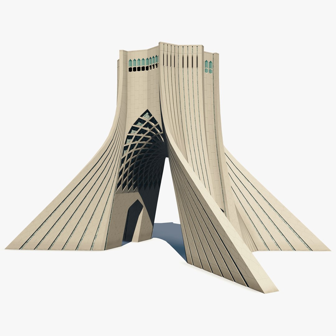 Azadi Tower 3D model - TurboSquid 2052585