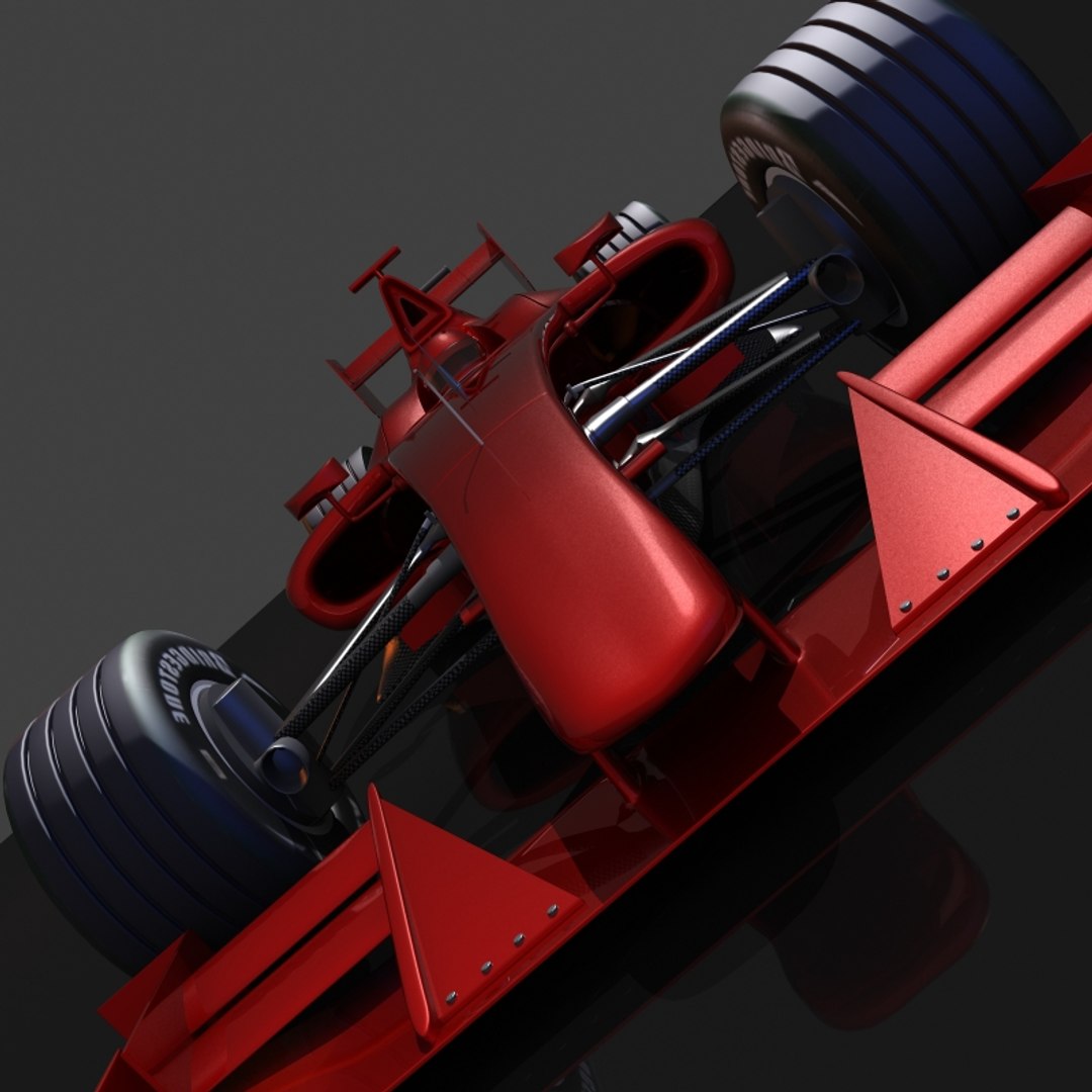 3d Model Of Formula Car