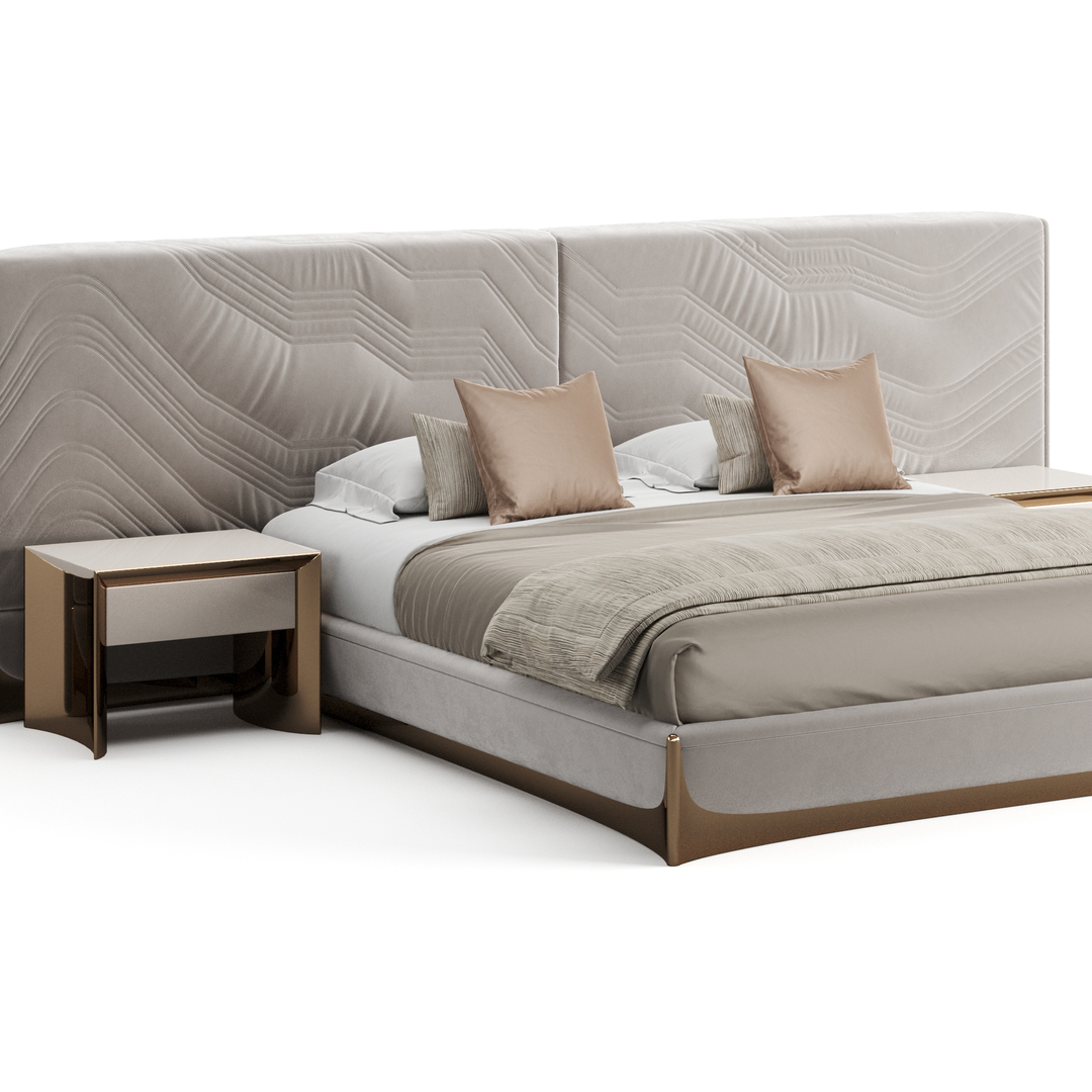 Visionnaire Ca'Foscari 床3D模型 - TurboSquid 1720165