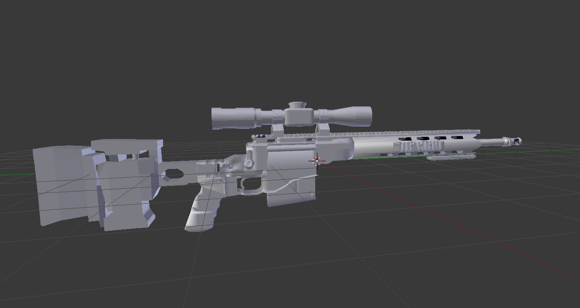 Sniper Rifle Model - TurboSquid 1205997