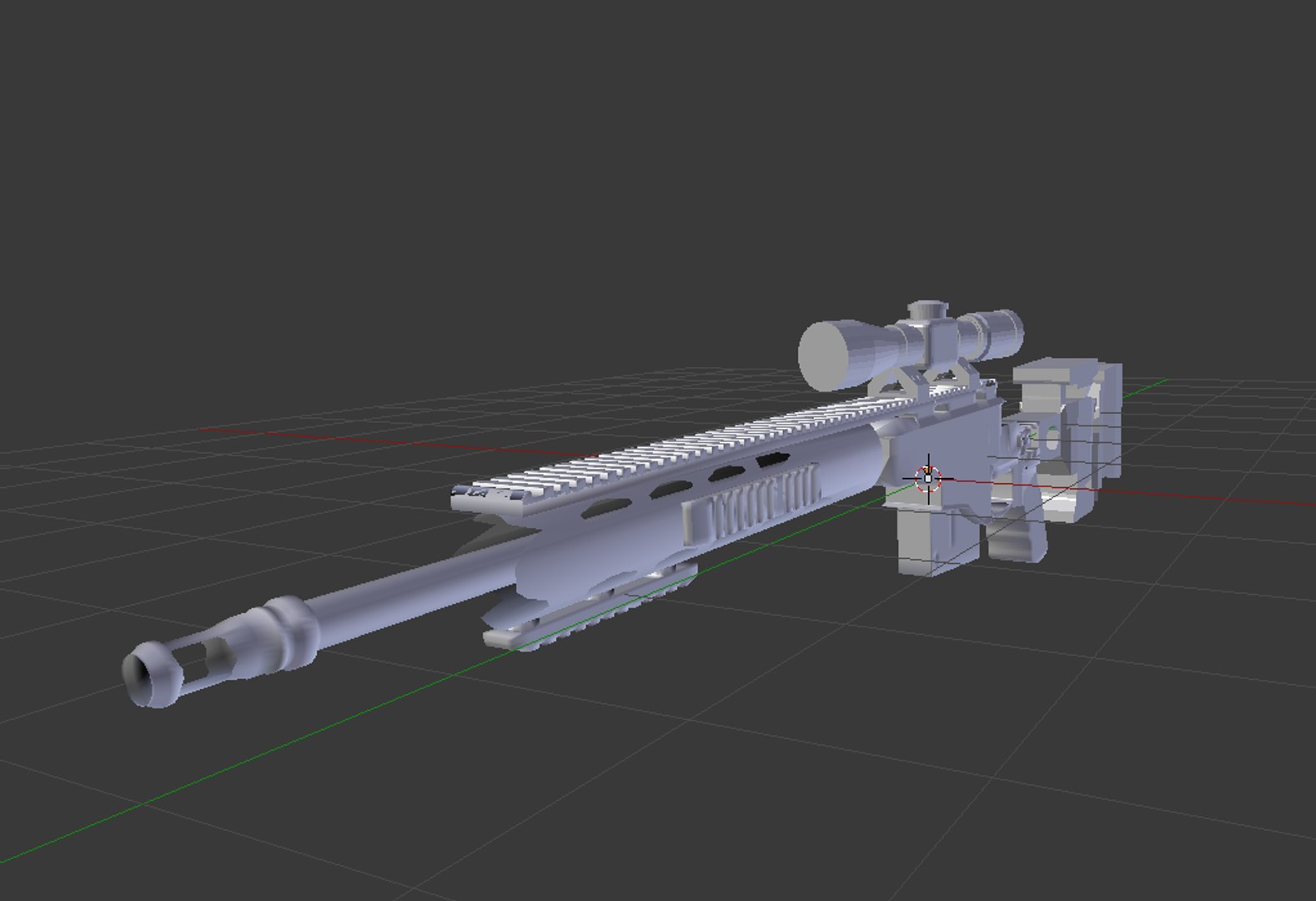Sniper Rifle Model - TurboSquid 1205997
