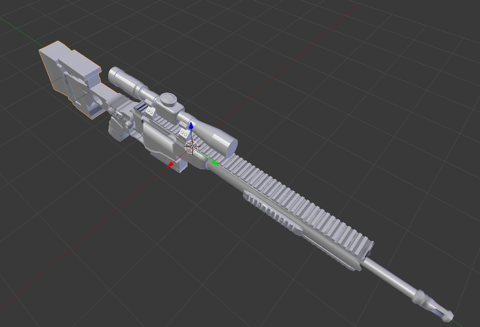 Sniper Rifle Model - TurboSquid 1205997