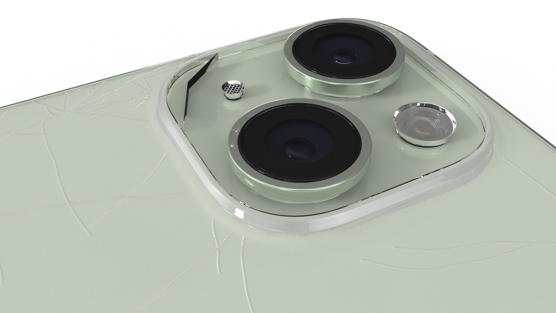 3D Model Damaged IPhone 15 Collection - TurboSquid 2299995