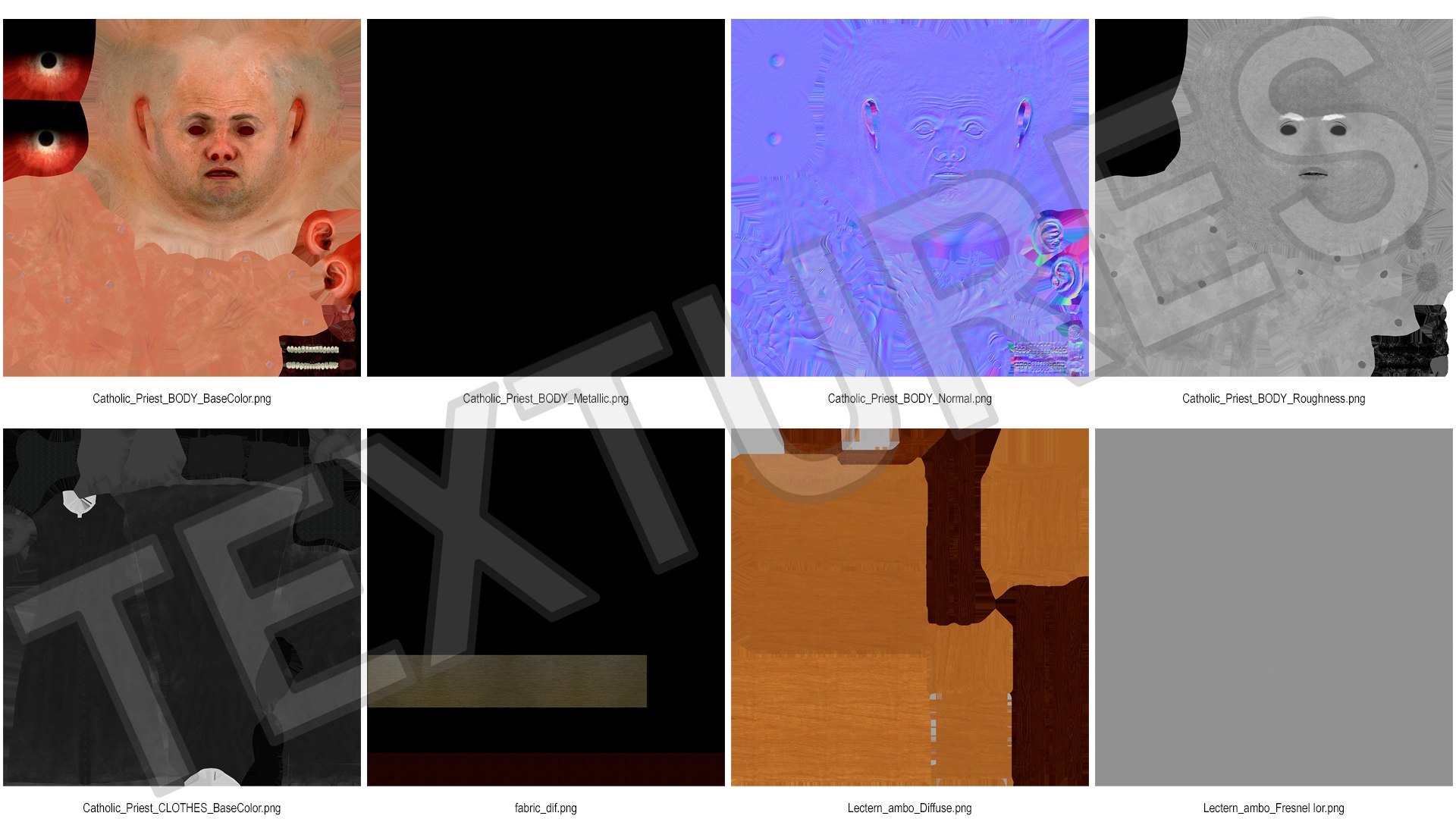 Catholic Priest Reads The Bible At The Lectern Ambo 3D Model ...