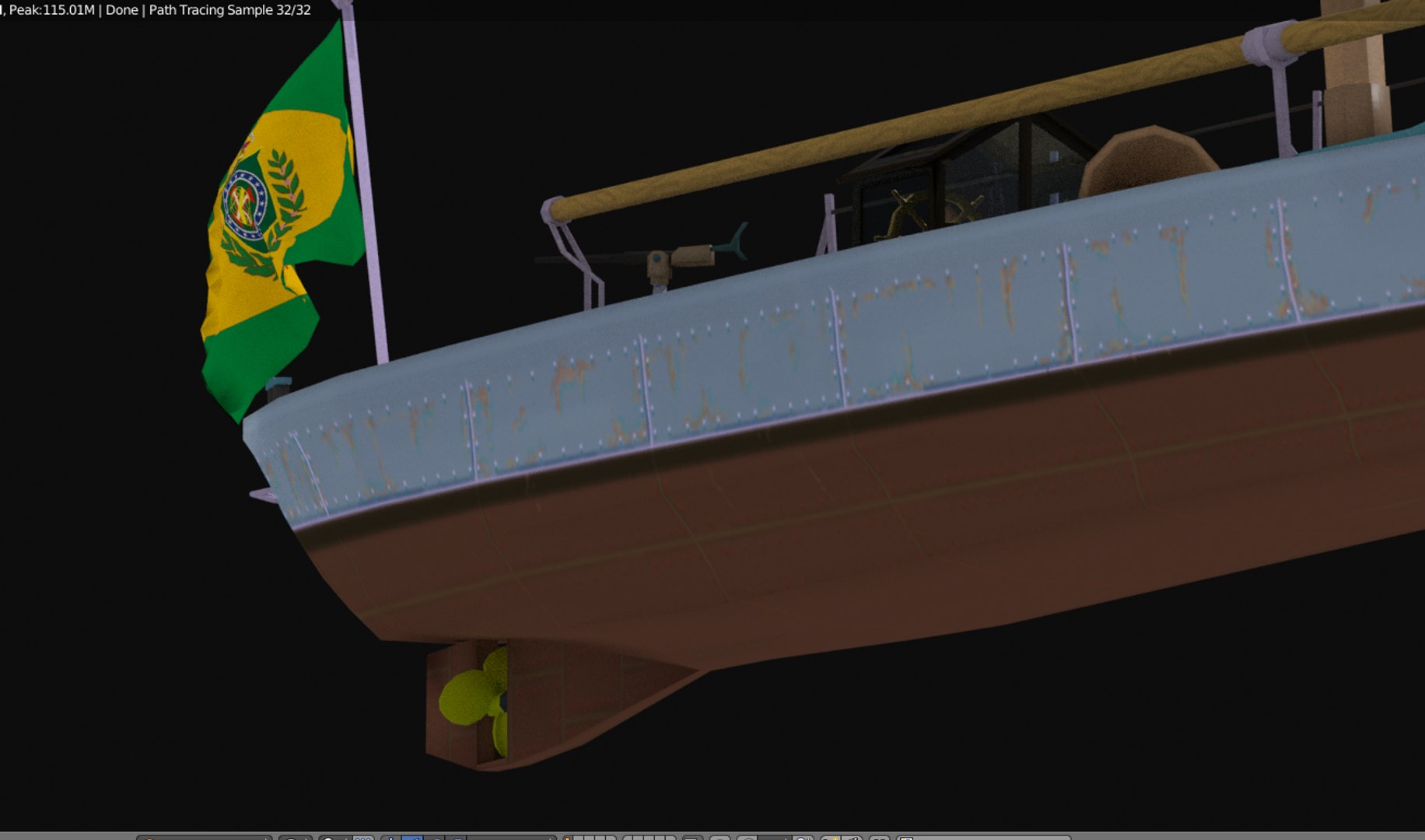 3D Torpedo Boat Alfa Iii - TurboSquid 1364021