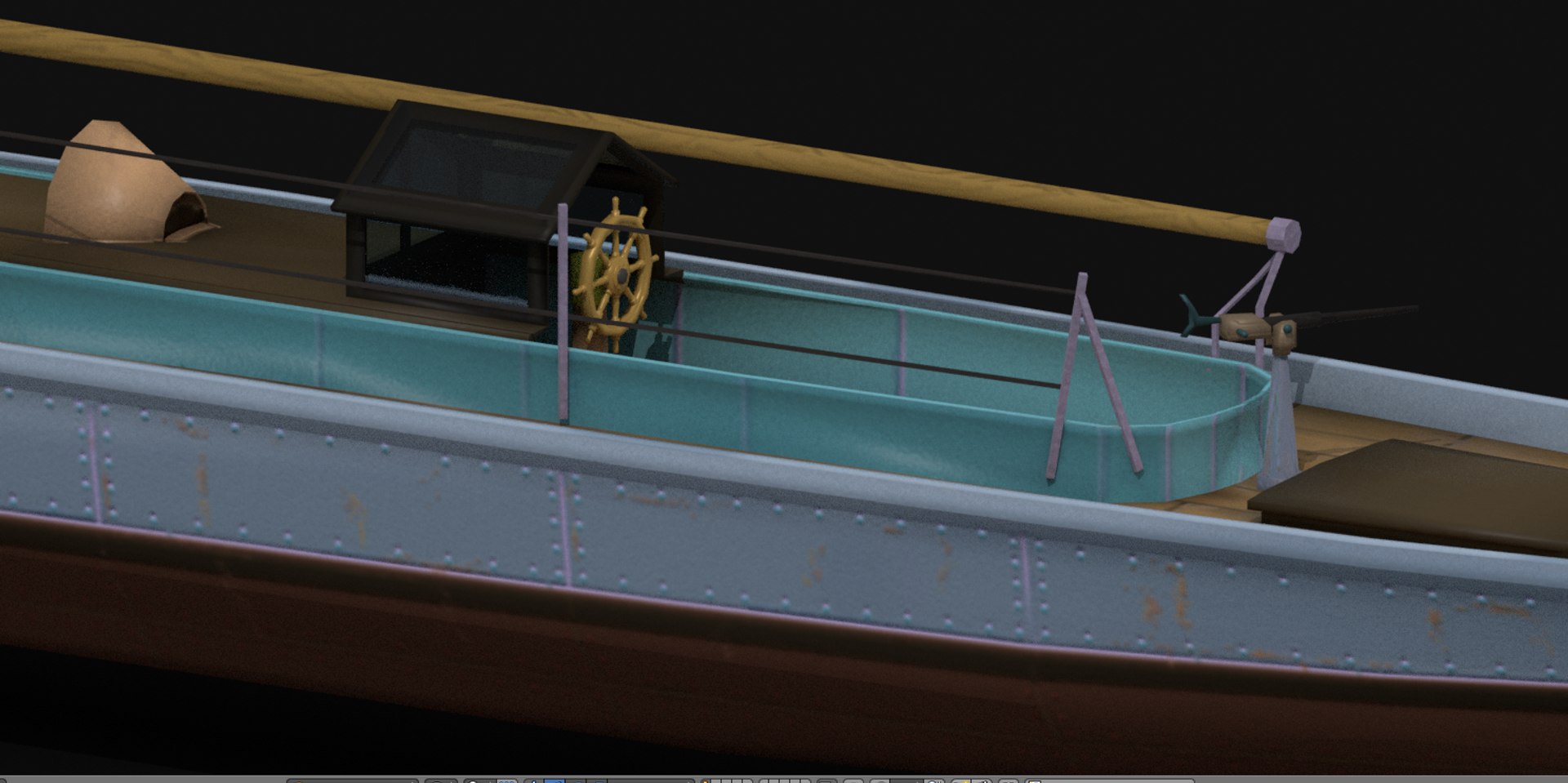 3D Torpedo Boat Alfa Iii - TurboSquid 1364021