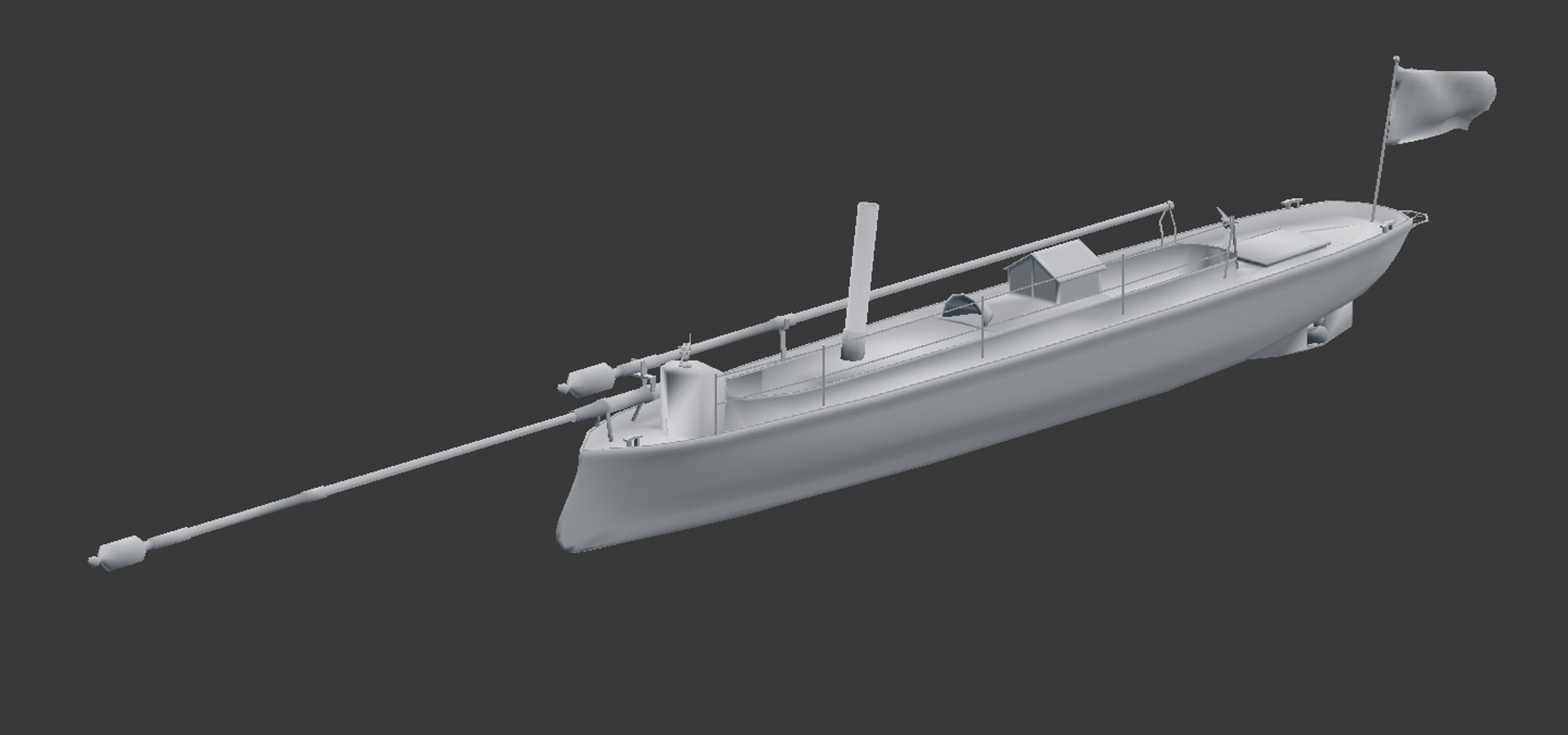 3D Torpedo Boat Alfa Iii - TurboSquid 1364021