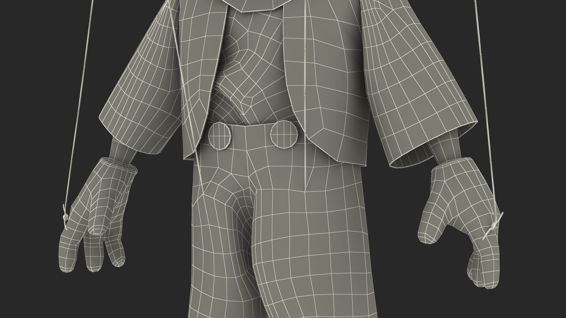 3D Pinocchio Wooden Marionette Figure Rigged For Maya - TurboSquid 2082933