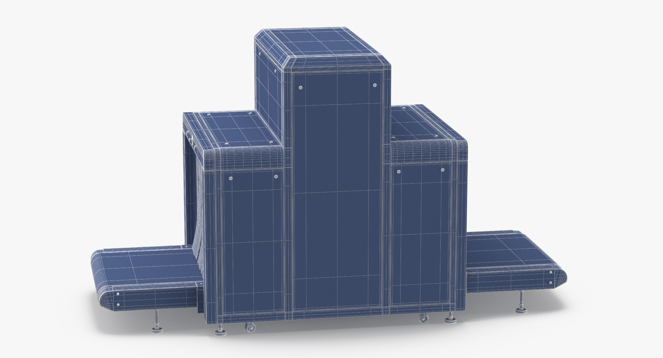 3D model x-ray luggage scanner | 1145429 | TurboSquid