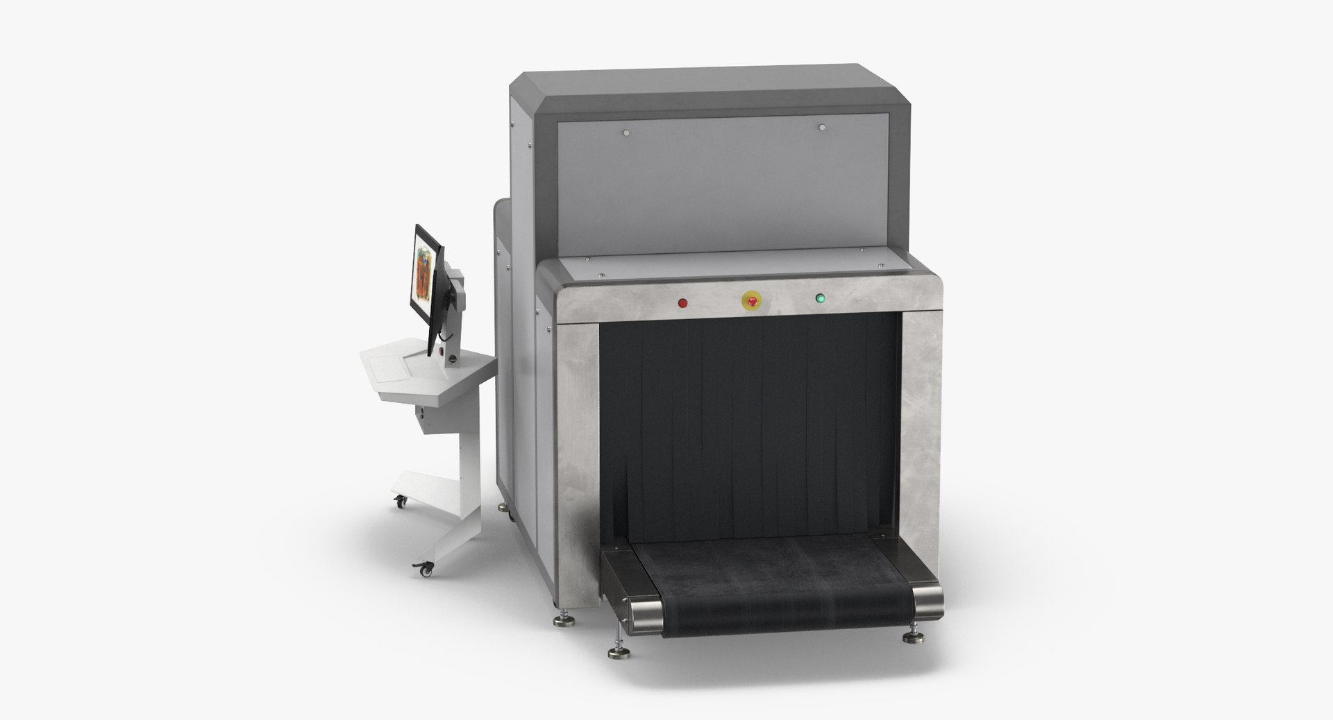3D Model X-ray Luggage Scanner | 1145429 | TurboSquid