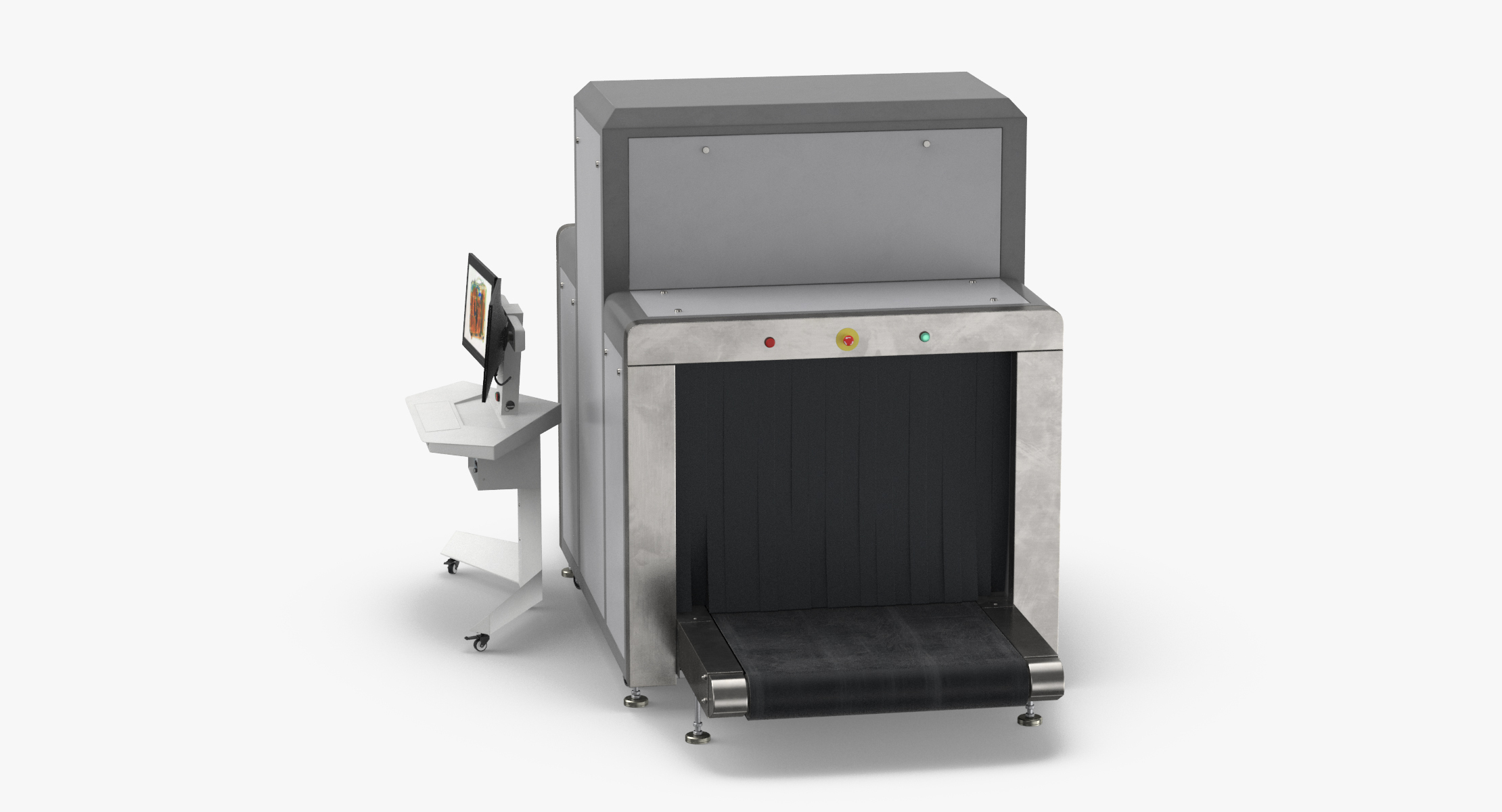 3D model x-ray luggage scanner | 1145429 | TurboSquid