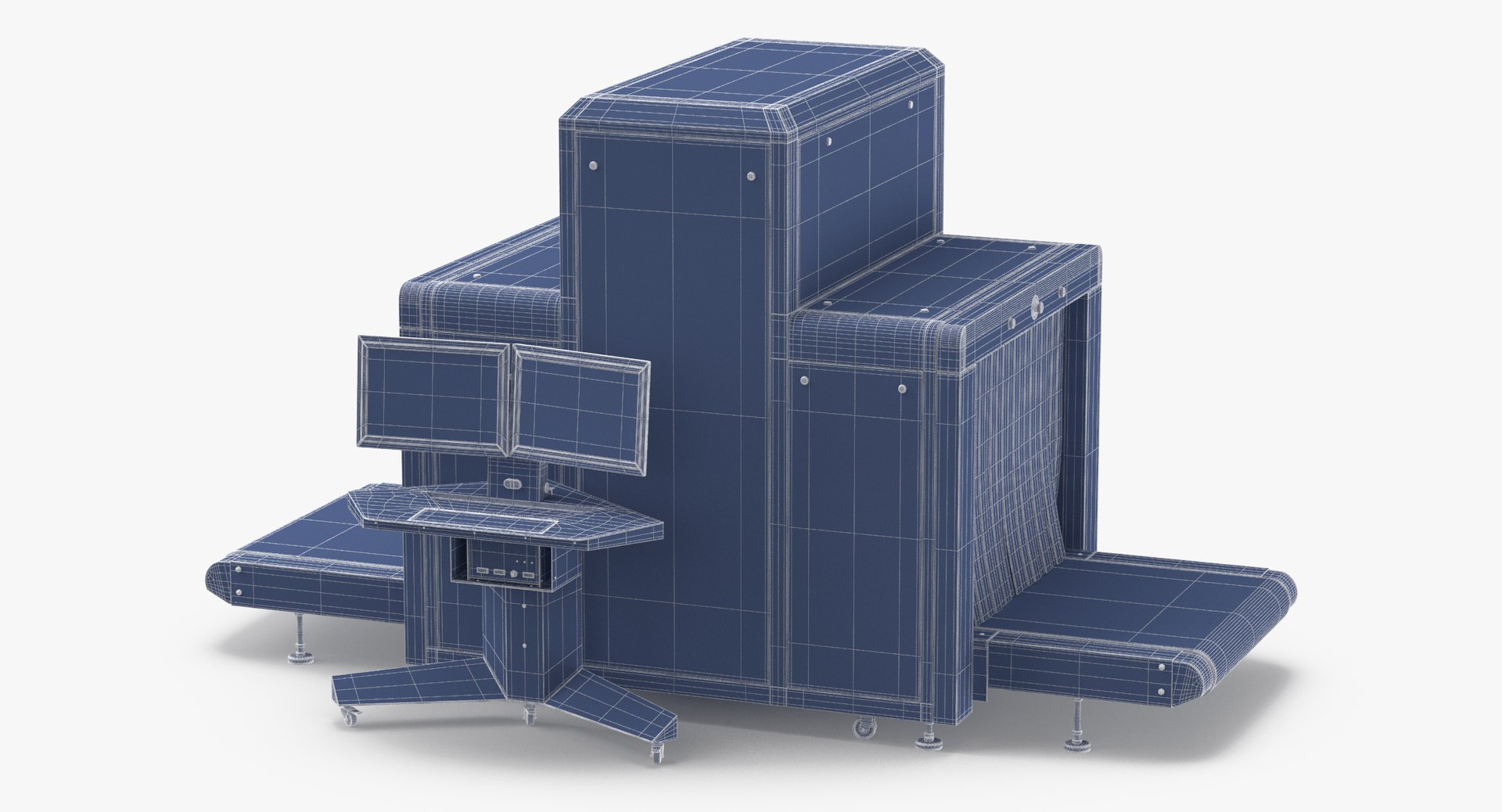 3D Model X-ray Luggage Scanner | 1145429 | TurboSquid