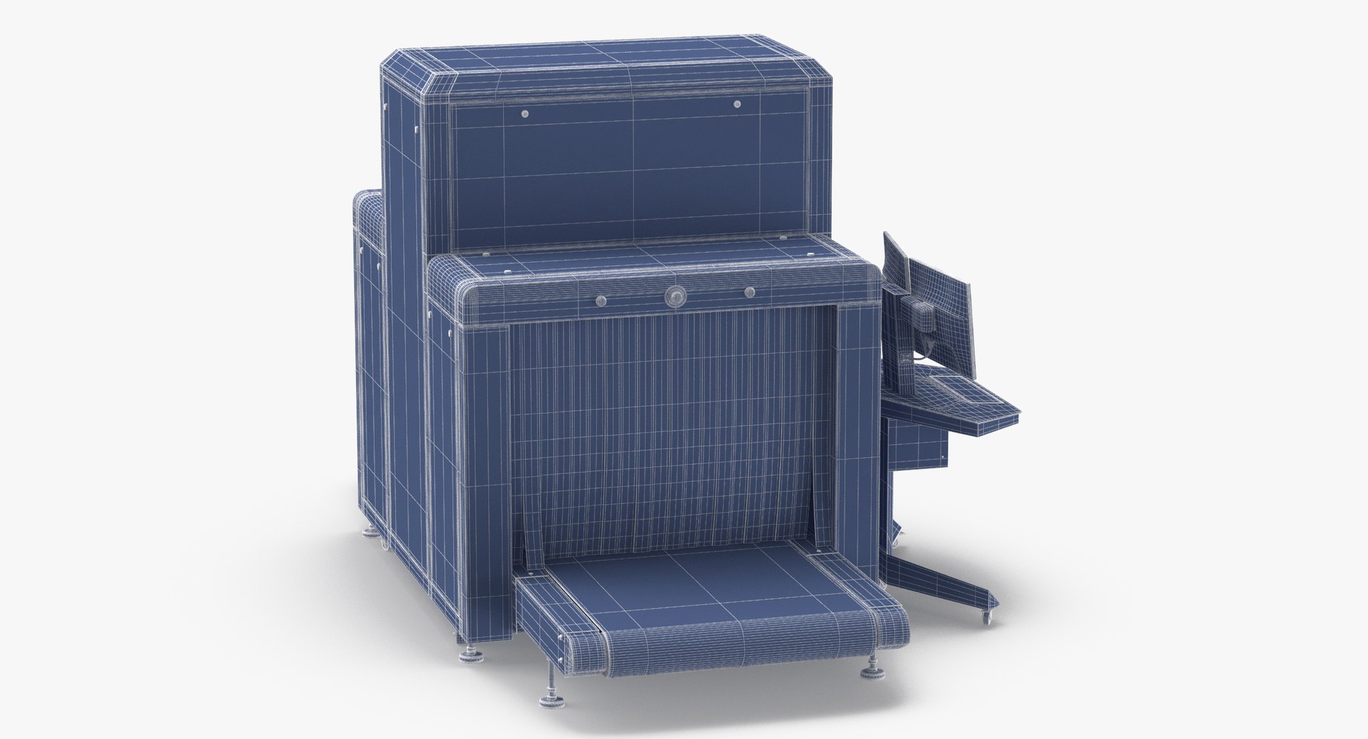 3D Model X-ray Luggage Scanner | 1145429 | TurboSquid