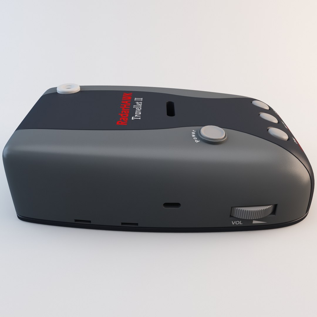 3d Radarhawk T2 Radar Detector Model
