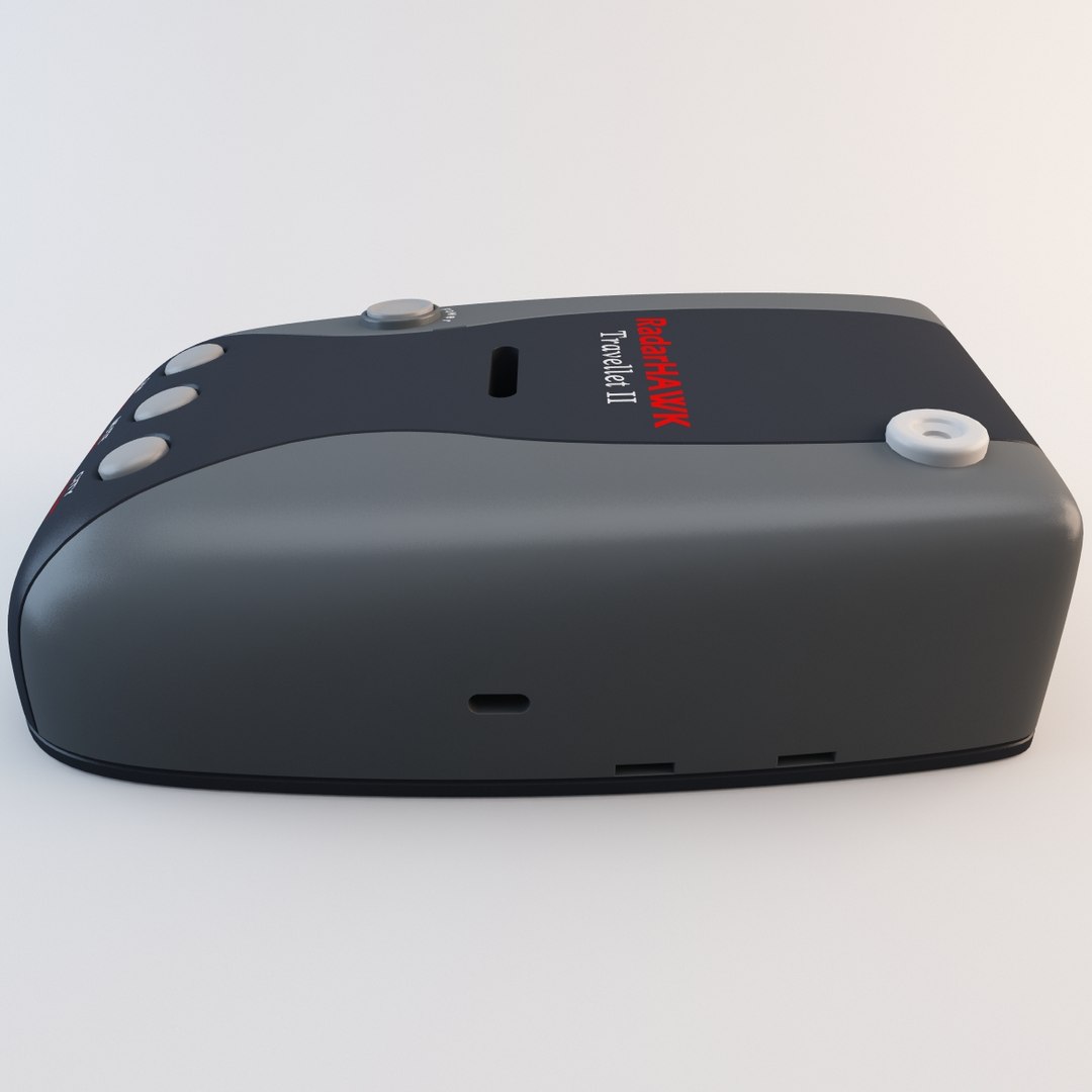 3d Radarhawk T2 Radar Detector Model