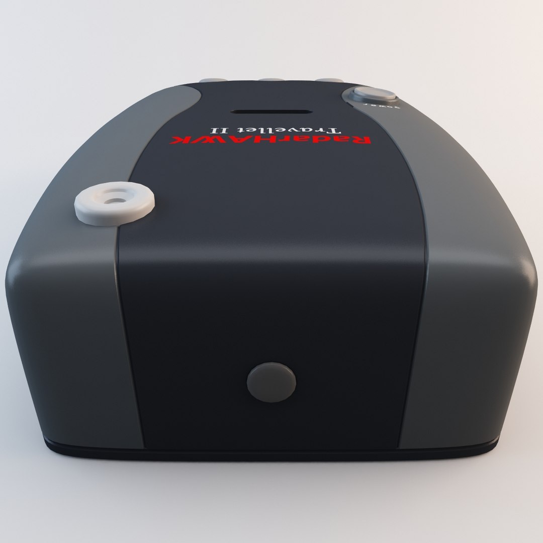 3d Radarhawk T2 Radar Detector Model