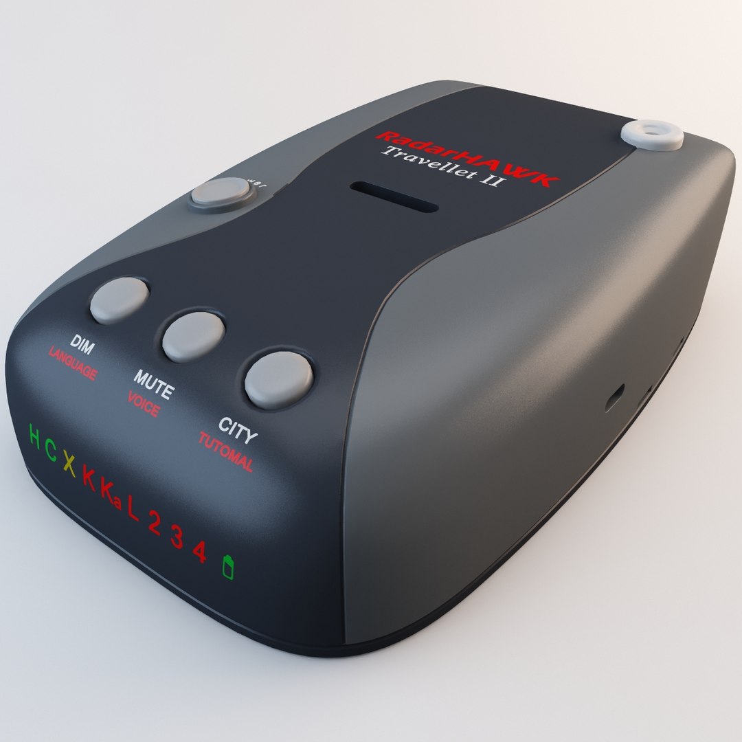 3d radarhawk t2 radar detector model