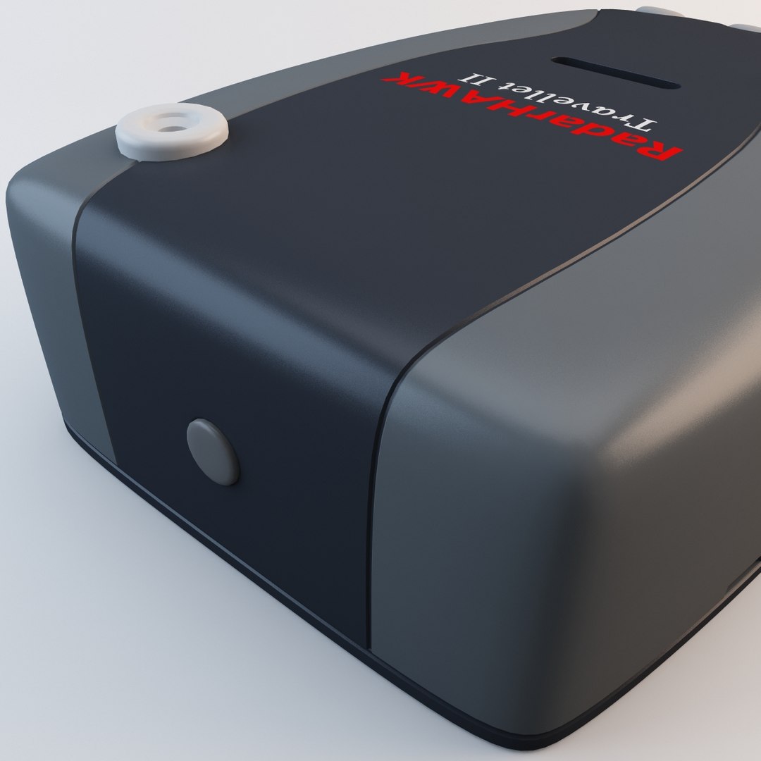 3d Radarhawk T2 Radar Detector Model