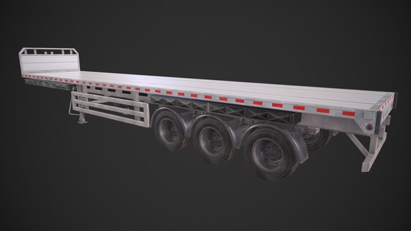 Flatbed Container 3D - TurboSquid 1773477