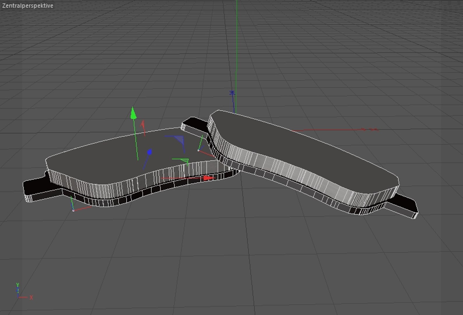 3d Model Brake Pads
