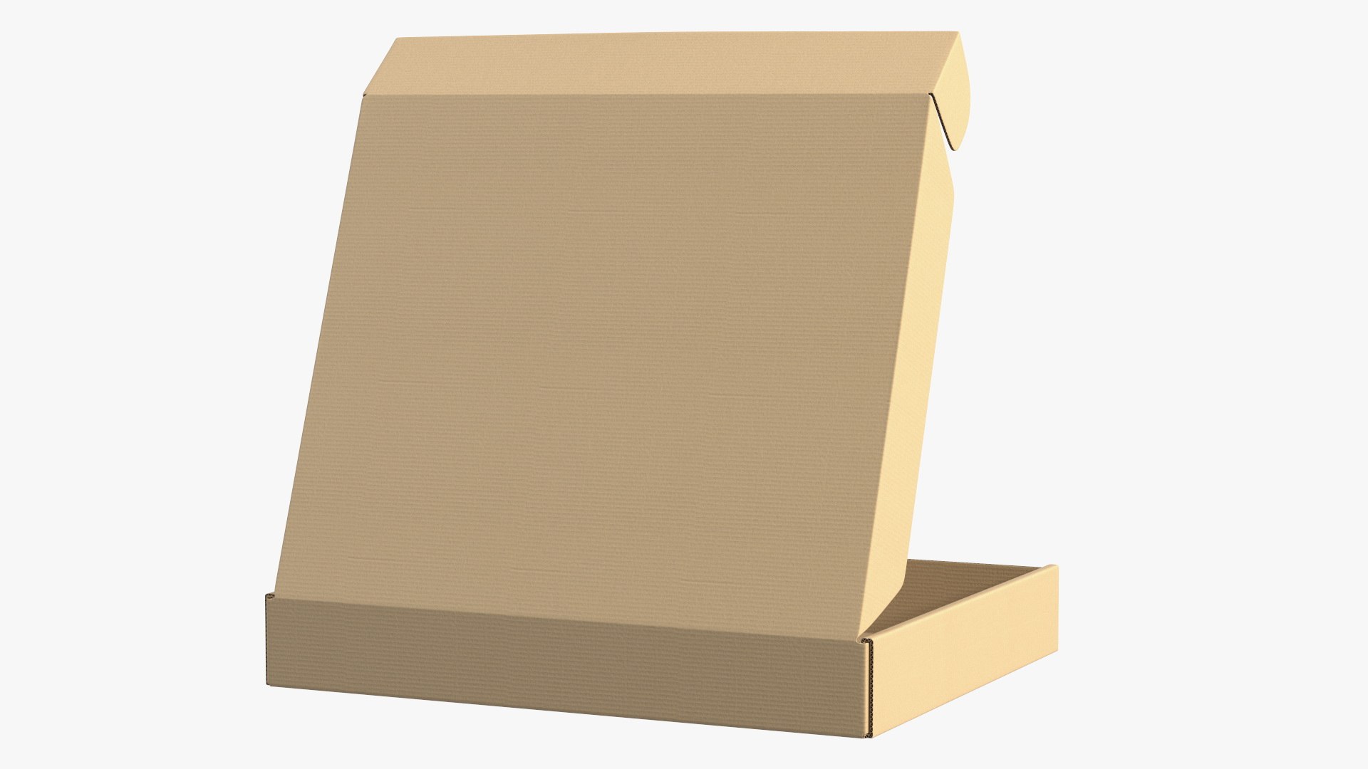 3D Opened Package Cardboard Box Model - TurboSquid 2185668