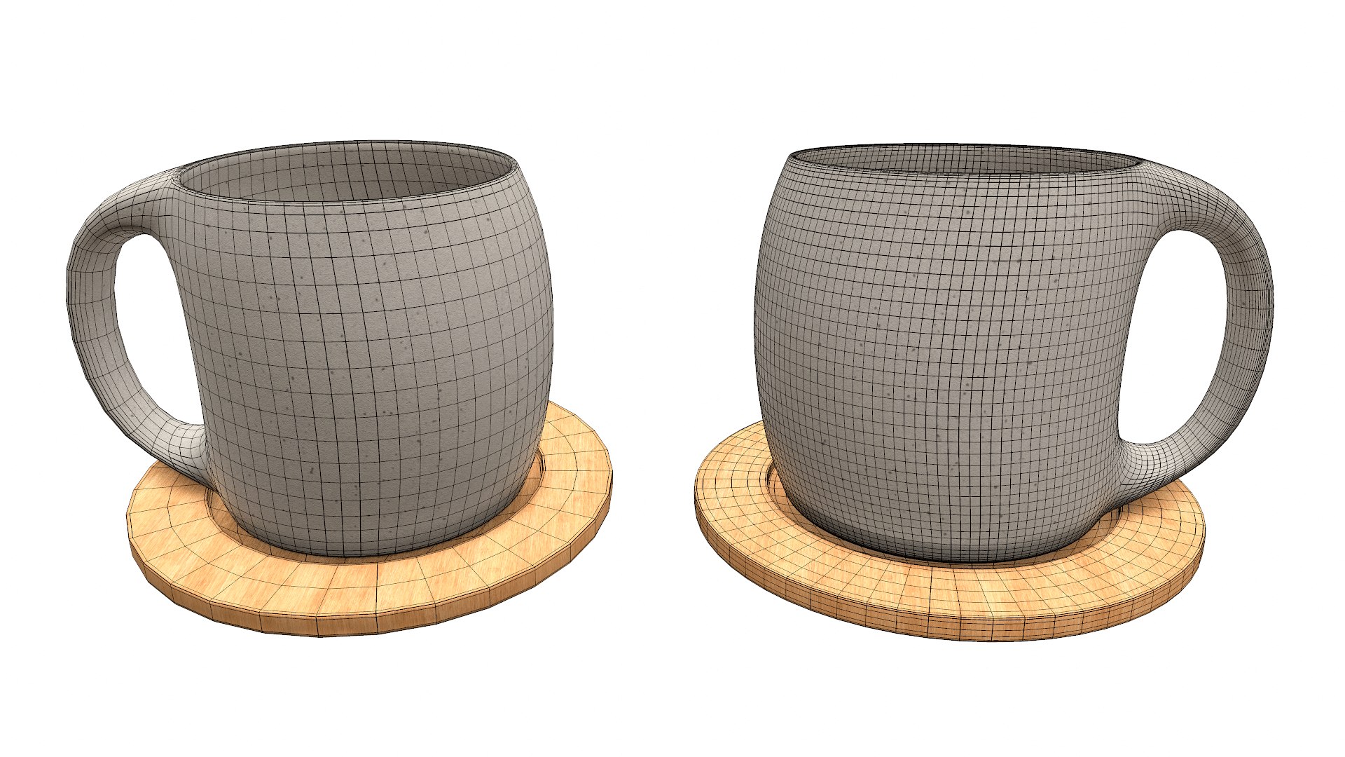 Coffee Mug Collection 02-05 3D model - TurboSquid 2076005