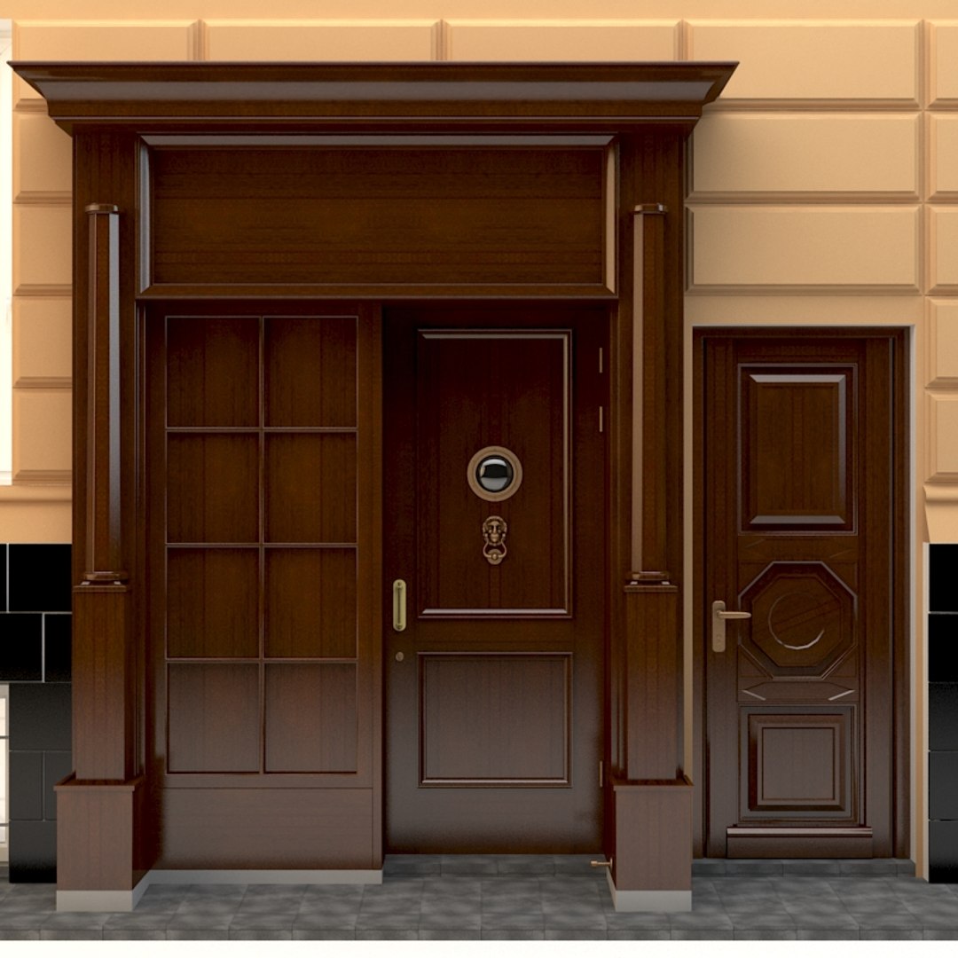 Entrance Government 3d Max