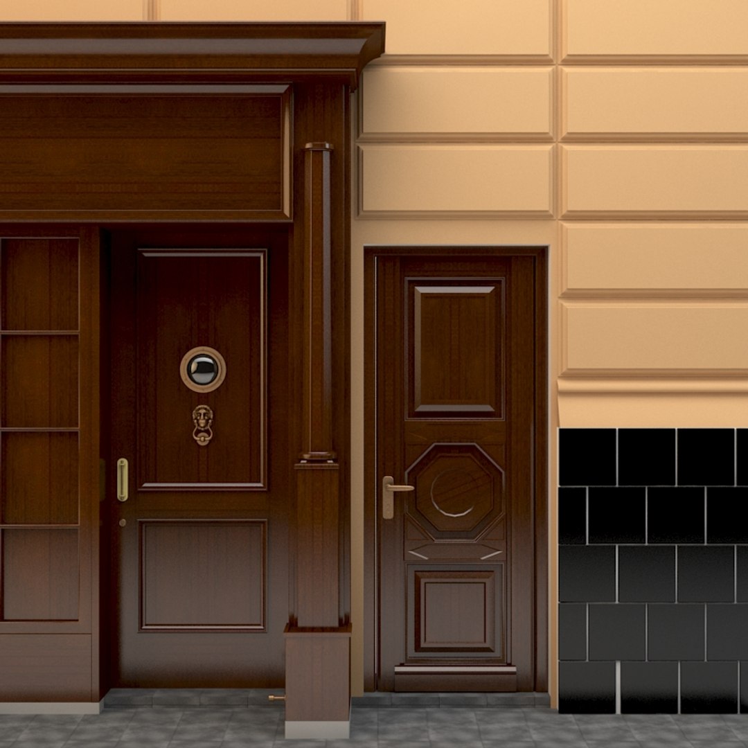 Entrance Government 3d Max