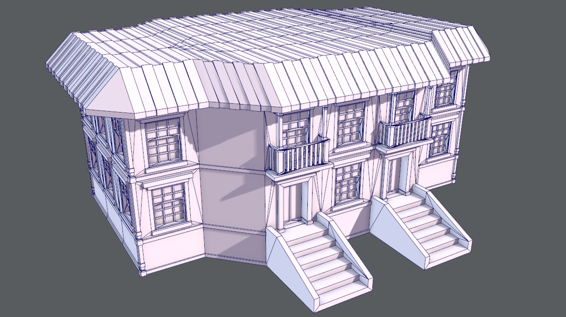 3D buliding v02 - TurboSquid 1357661