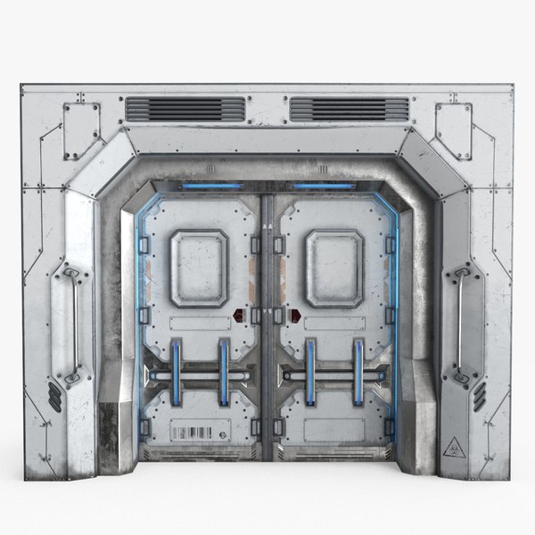 Sci-Fi Door v1 3D 모델 - TurboSquid 1945680