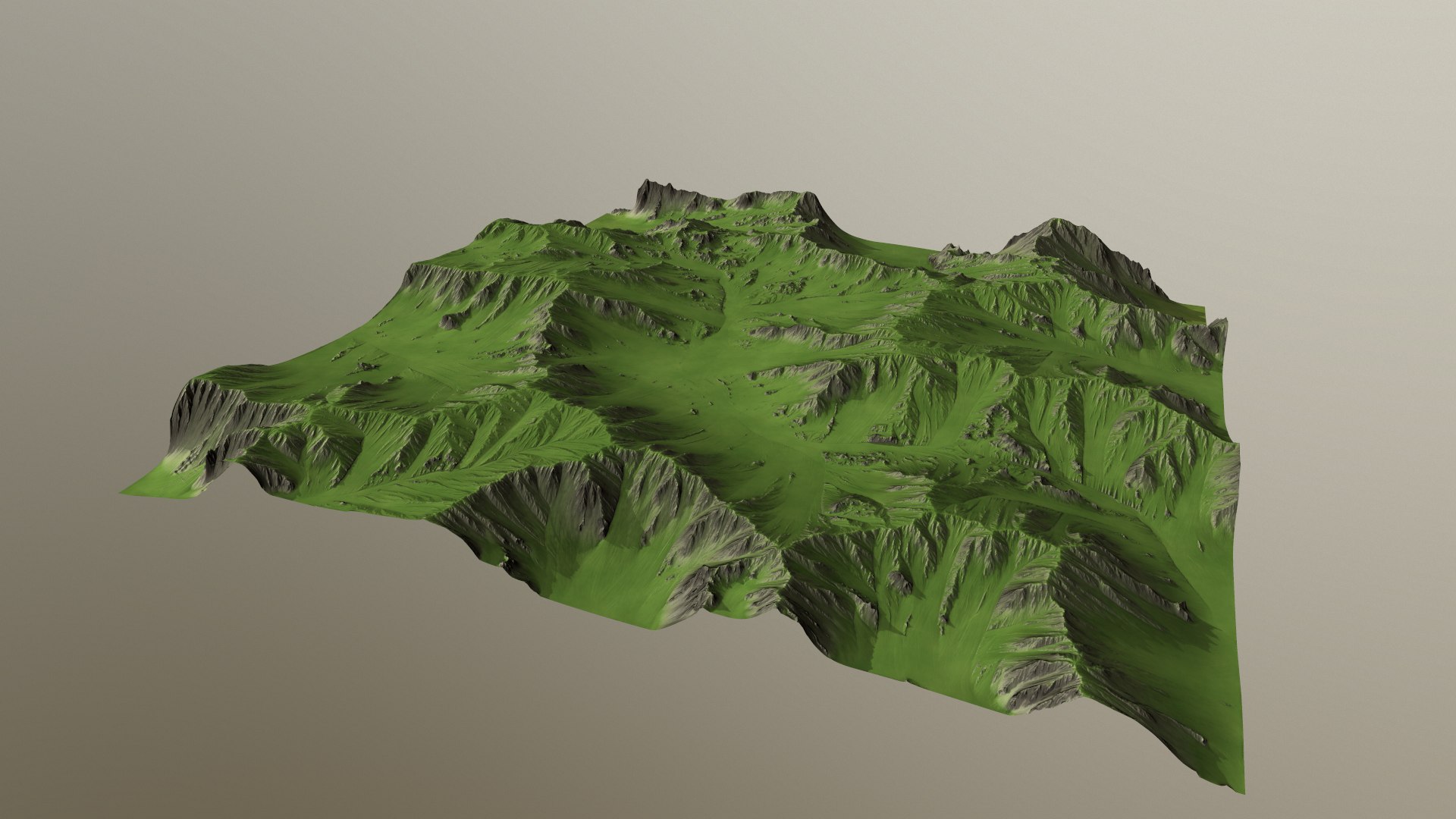 3D Land Landscape Scape Model - TurboSquid 1505291