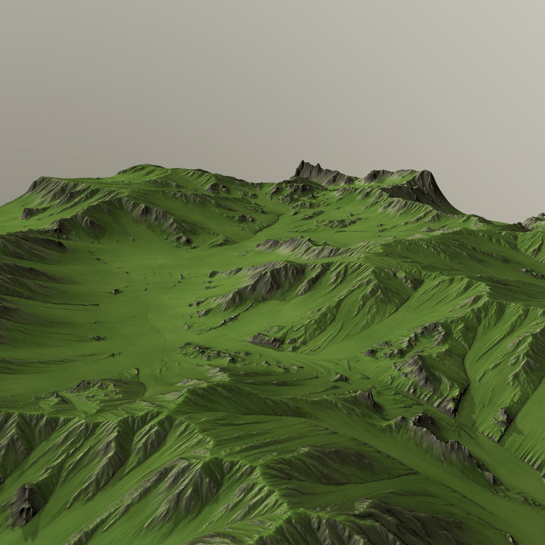3D Land Landscape Scape Model - TurboSquid 1505291