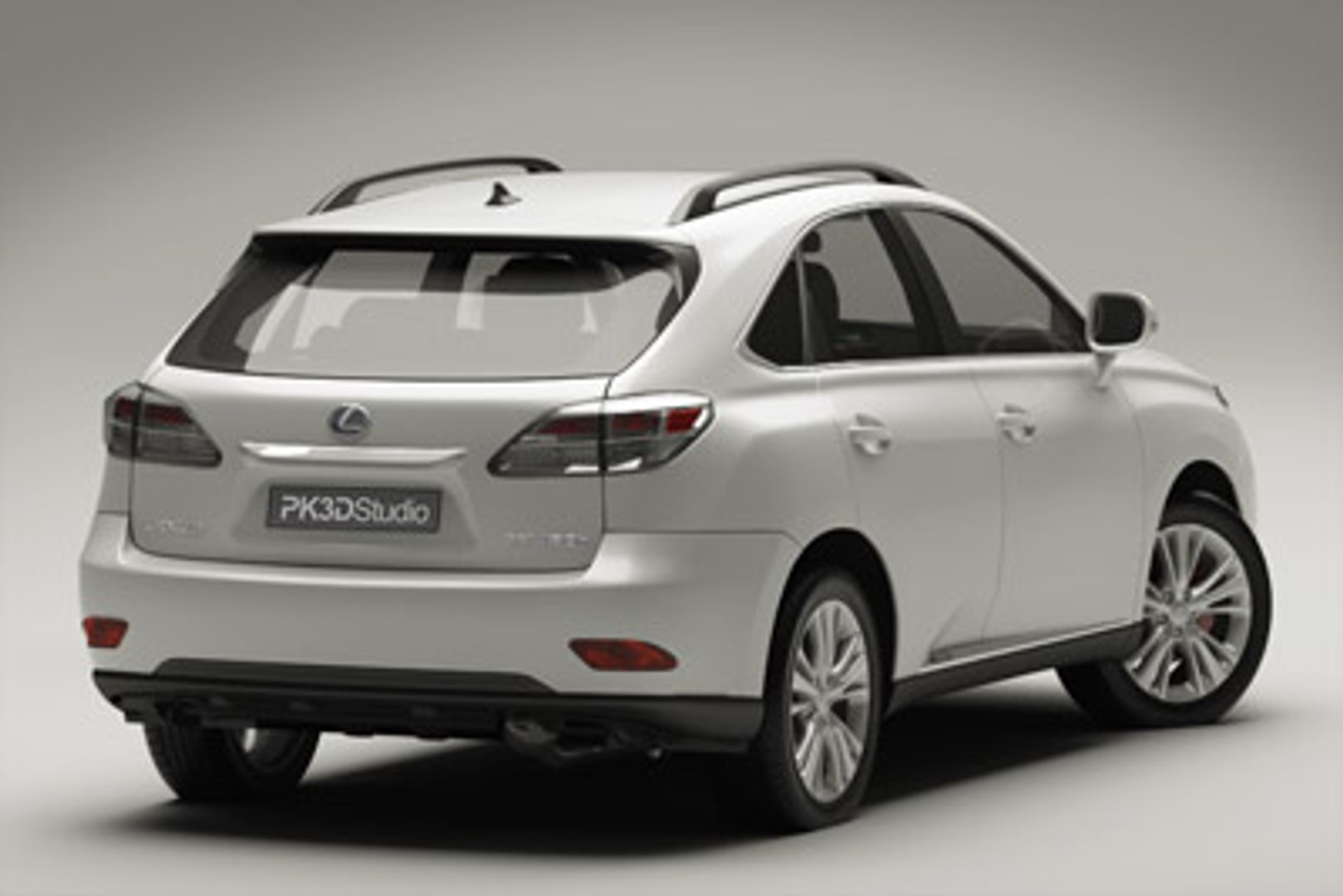 3d Lexus Rx 450h 2010 Model