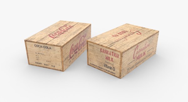 3D wooden boxes rations - TurboSquid 1391363