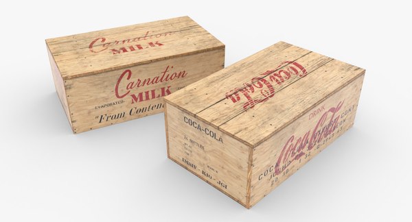 3D wooden boxes rations - TurboSquid 1391363