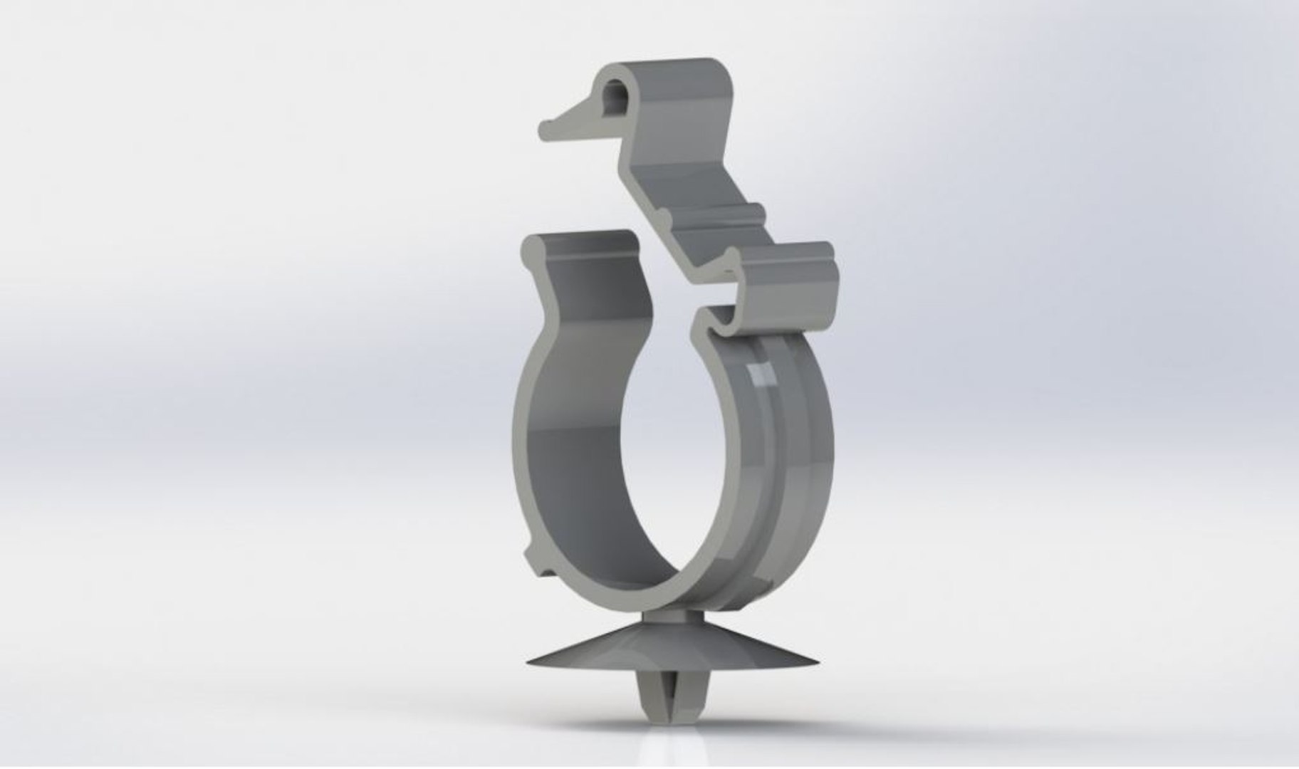 3D plastic clips cable - TurboSquid 1232374