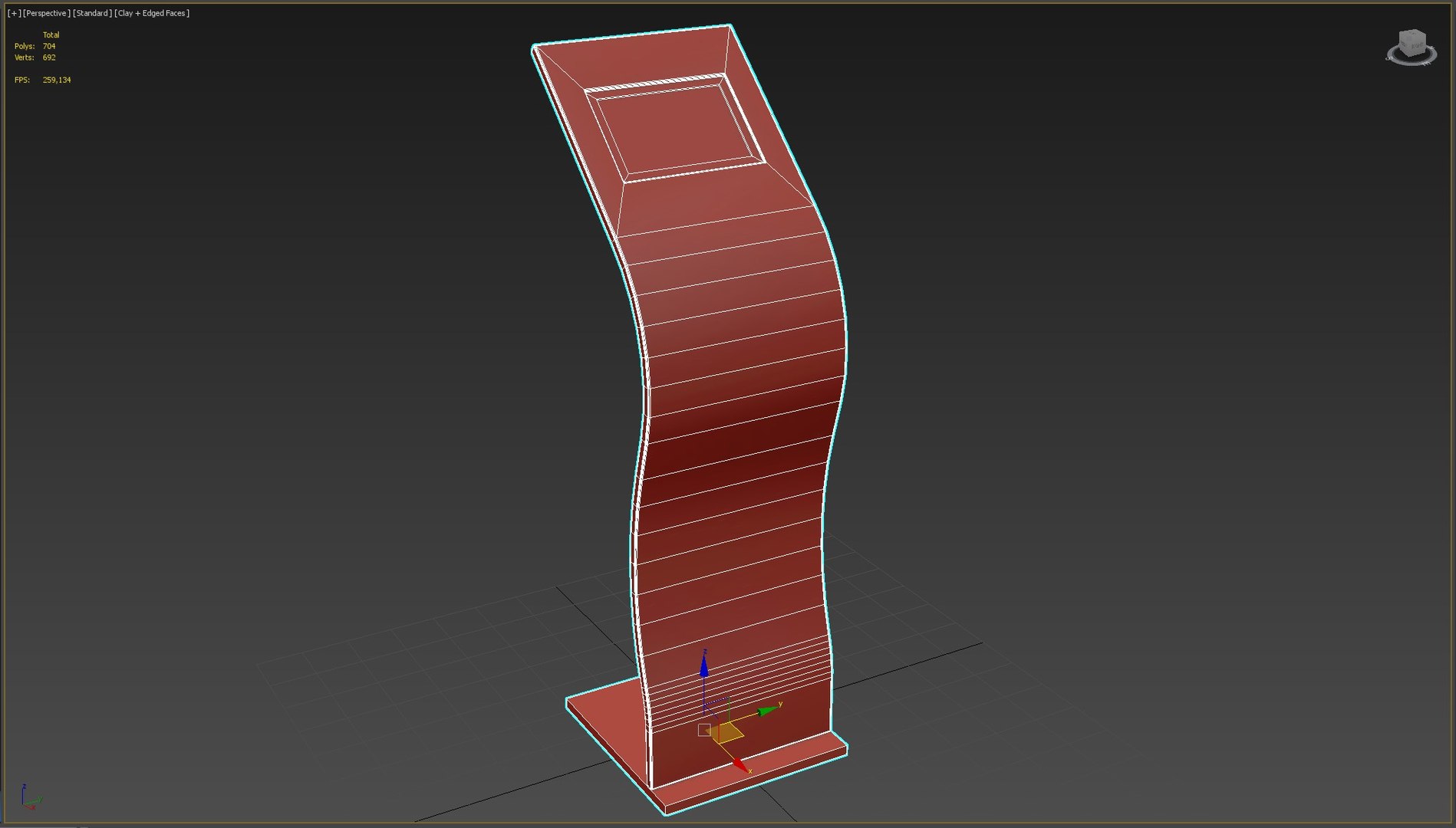 Electronic Information Kiosk 3D Model - TurboSquid 1727615