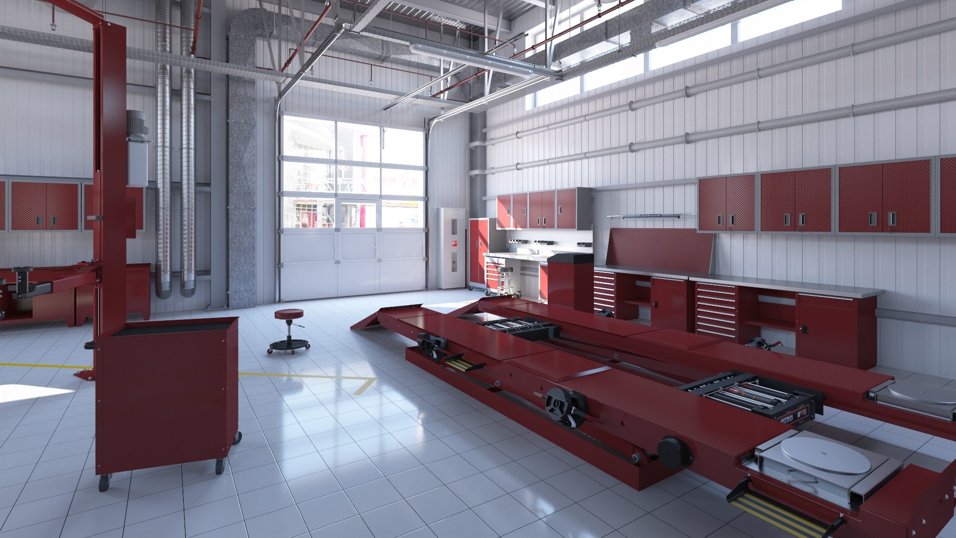 Car Service 3 3D - TurboSquid 2011097