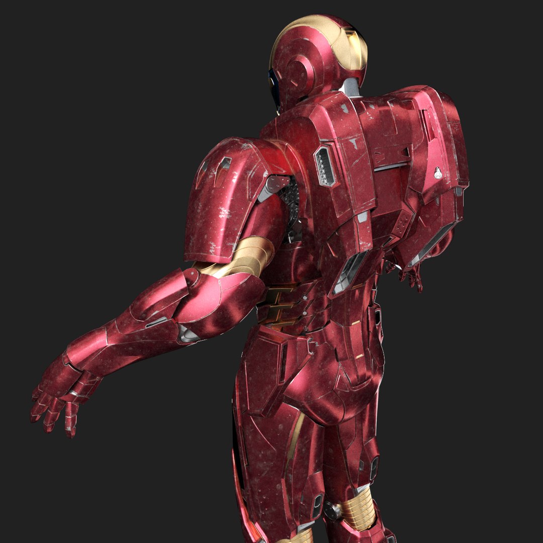 Iron Man Pack 01 4 in 1 3D model - TurboSquid 1943280